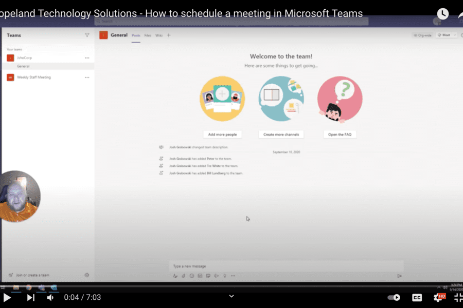 How to set up your microphone and webcam in Microsoft Teams - Copeland ...