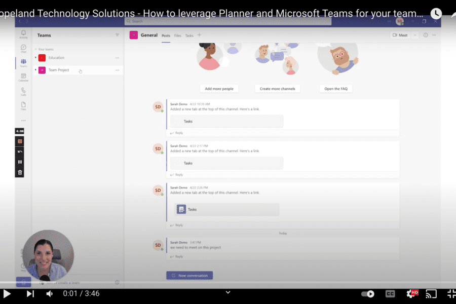 How to set up your microphone and webcam in Microsoft Teams - Copeland ...
